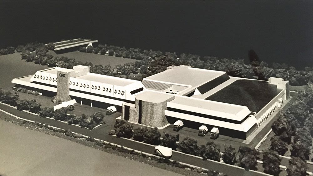 Photographs, architectural model, CIAS Flight Kitchen (1979), Singapore ...