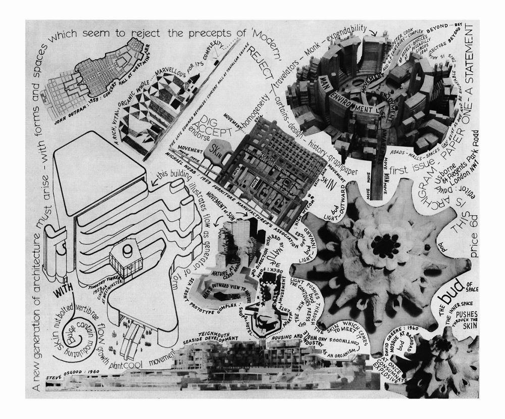 Draft page 2, Archigram 1 (May 1961) - Archigram | Objects | M+