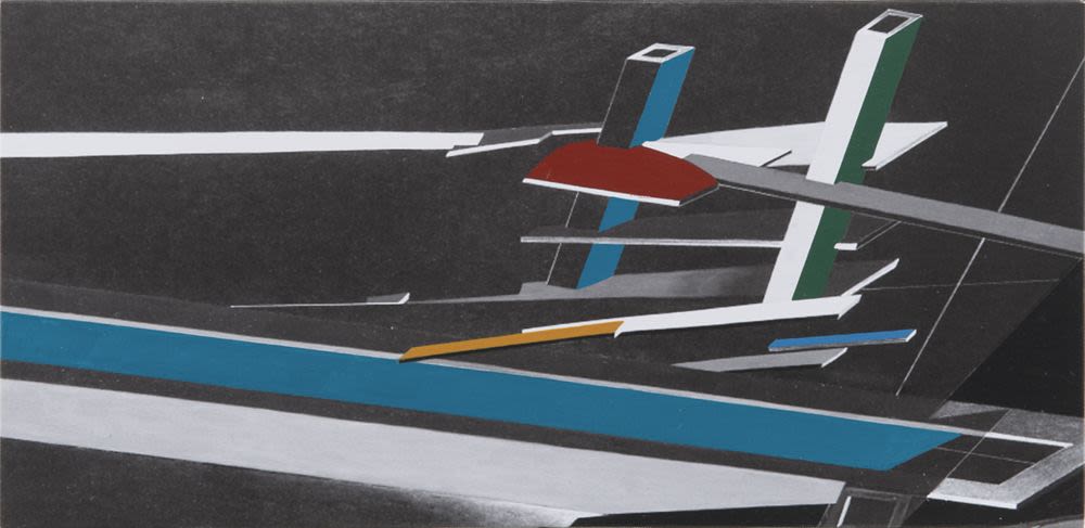 Lobbies, the Peak project, Hong Kong (1983 Competition) (1983/2012) - Zaha Hadid | Objects | M+