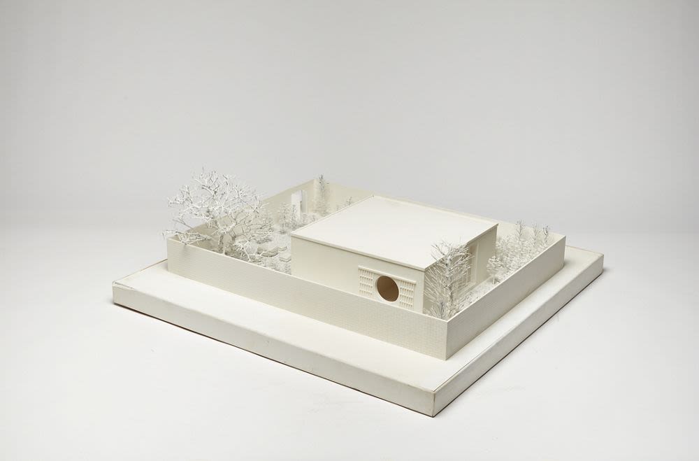 Model, Architect’s House on Jianguo South Road (1953), Taipei, Taiwan ...