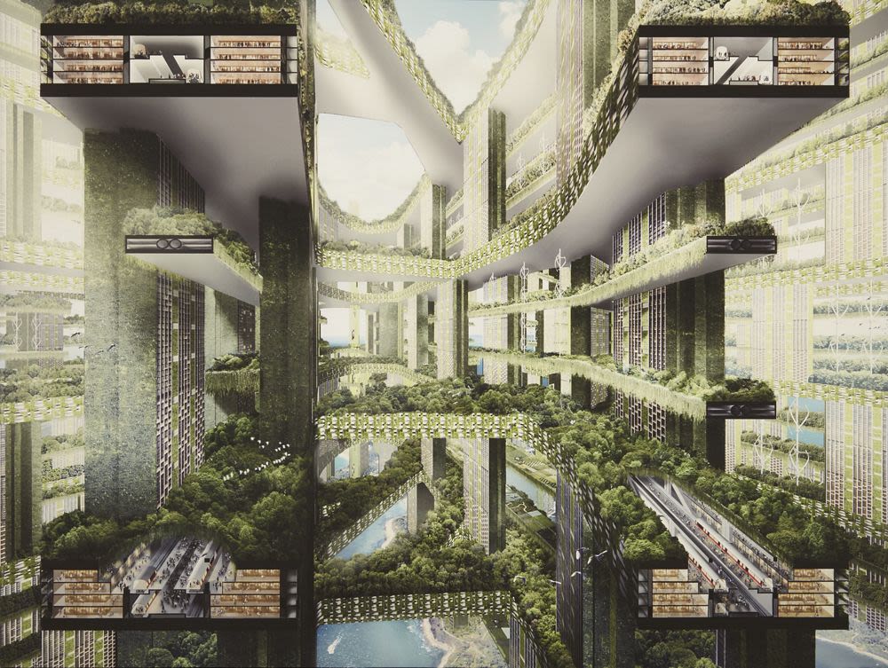 Permeable Lattice City (2011) - WOHA Architects | Objects | M+