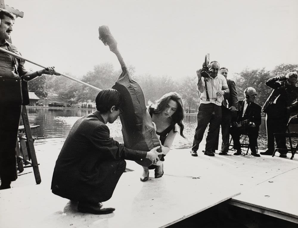 Photograph, Charlotte Moorman and Takehisa Kosugi at Joseph Beuys ...