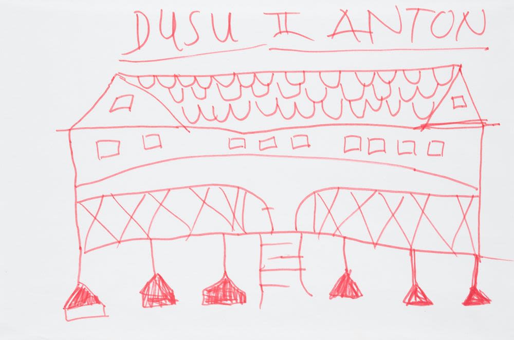 House design sketches, Tanjung Padang, Donggala, Indonesia (22–24 ...