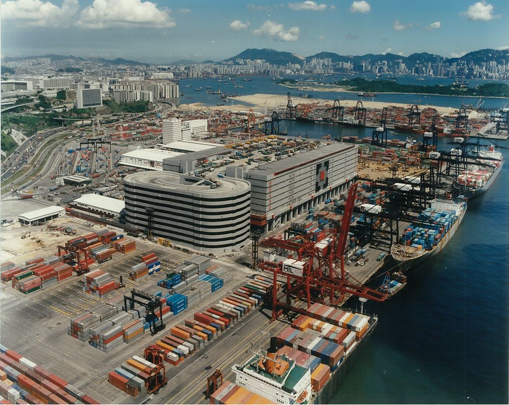 Aerial photograph, overall view of the building (phase 1 and 2), ATL ...