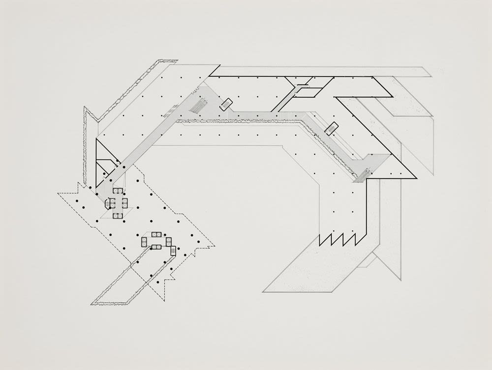 Third floor plan, 'Beach Road II' scheme, The Concourse (1979–1994 ...