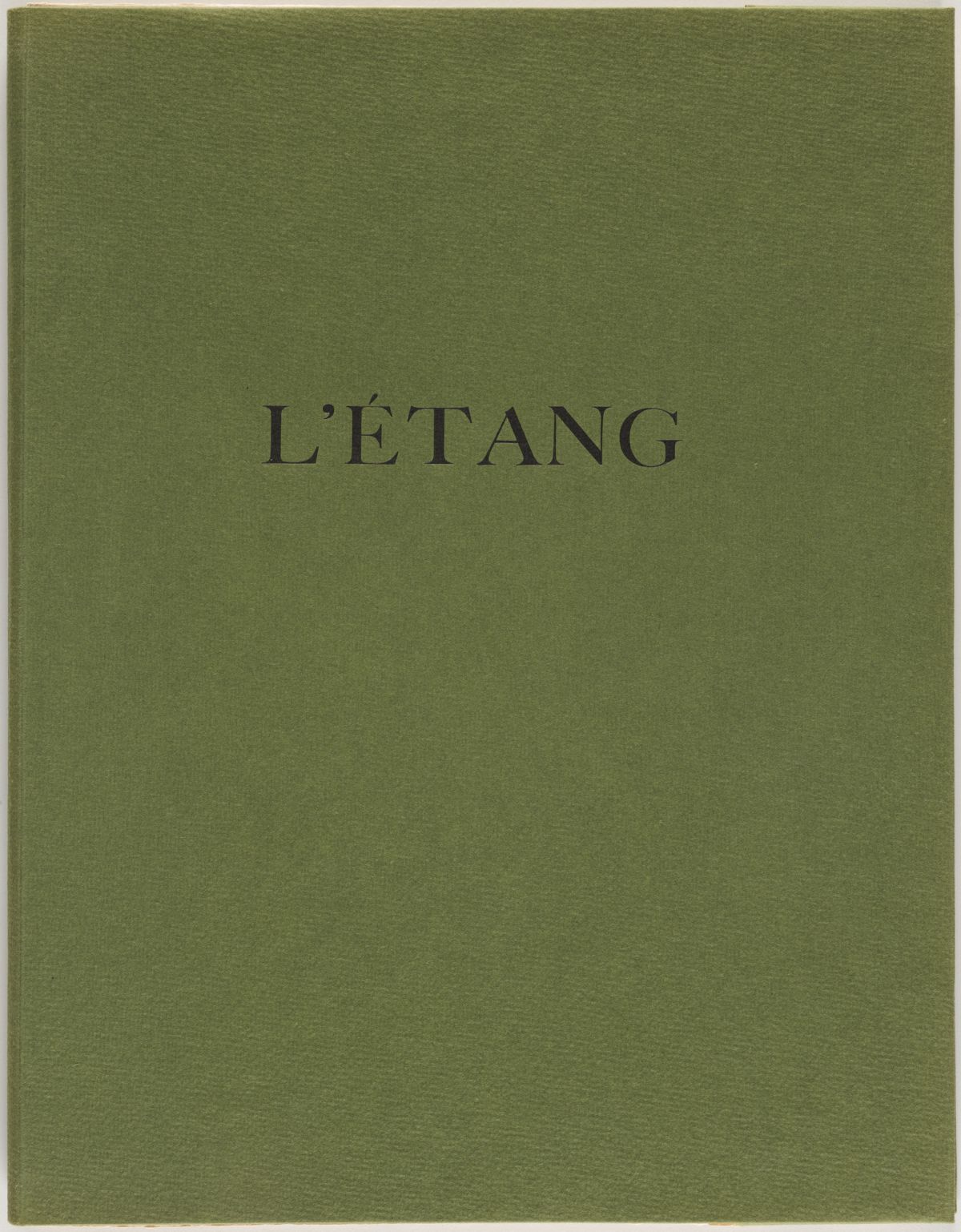 L’Etang (1972) - Zao Wou-Ki, Jean Lescure | Objects | M+ Museum