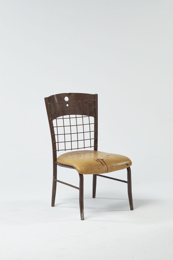 Found chair collected for Michael Wolf's 'Bastard Chair' photography ...