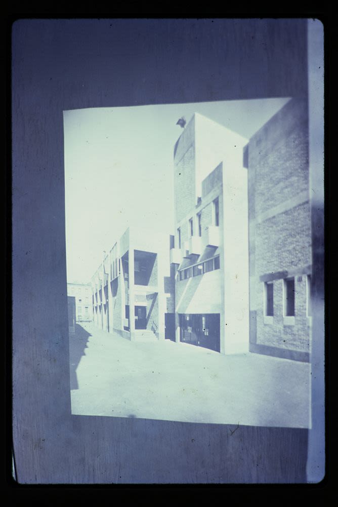 Slides, Hubert H. Humphrey School (1970–1977), Richmond, New York, USA ...