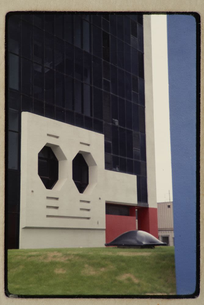 Slide, detail view of [vents?], Nation Building (1988–1991), Bangkok ...