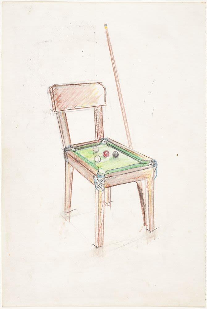 Snooker chair (1986) - Antonio Mak Hin-yeung | Objects | M+ Museum