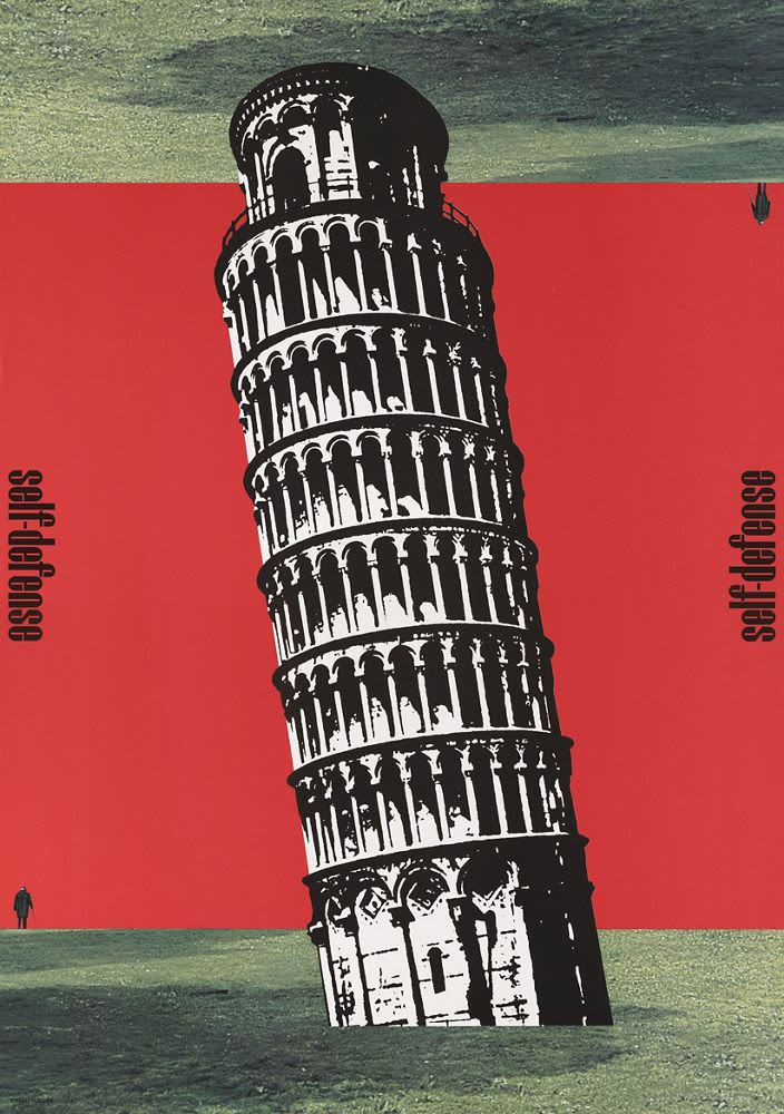 Poster 'Self-Defense' (1974) - Fukuda Shigeo | Objects | M+