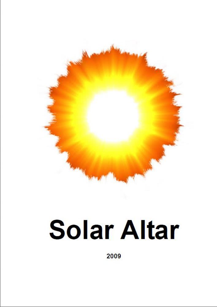 Design report, Solar Altar project (2009) - Chung Wah Nan Architects ...