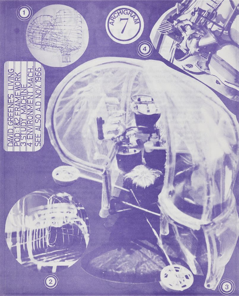 Magazine, pages 16 and 17, Archigram 7 (1966) - Archigram | Objects | M+