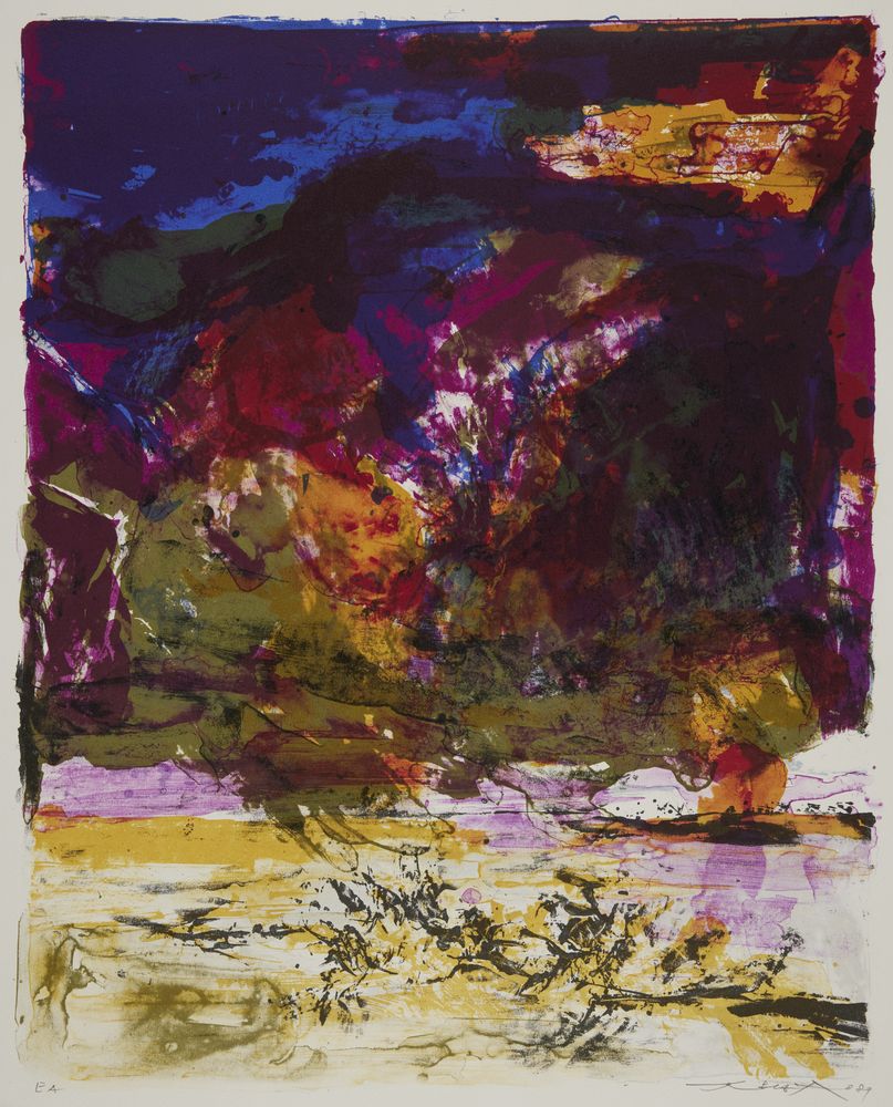 Untitled (1989) - Zao Wou-Ki | Objects | M+