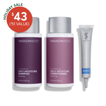 Madison Reed Moisturizing Hair Care System for Brown Hair- Color ...