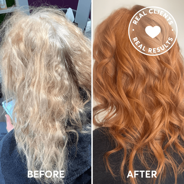 Light Golden Red Hair Dye | Genova Red | Hints of Copper and Gold