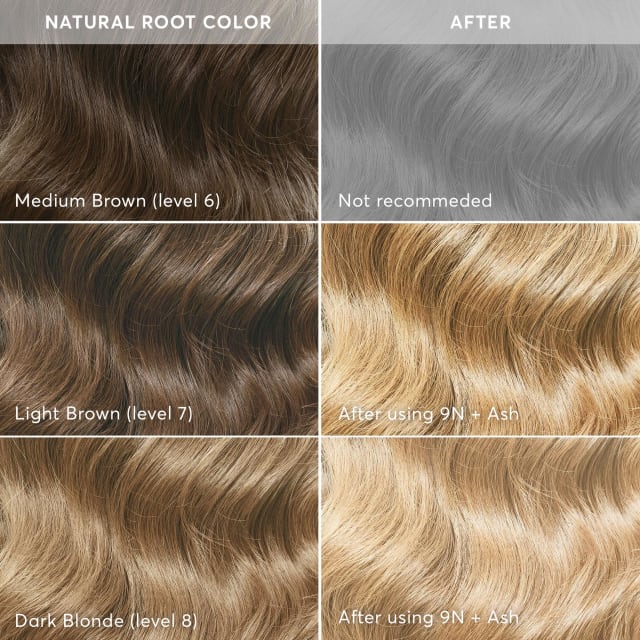 Nocera Ash - 9N-ASH - Medium Ash Blonde Hair Color with Pure Pigment Shot