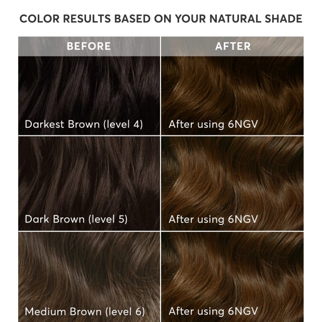 Tuscany Brown | Natural Brown Permanent Hair Dye with Hints of Gold