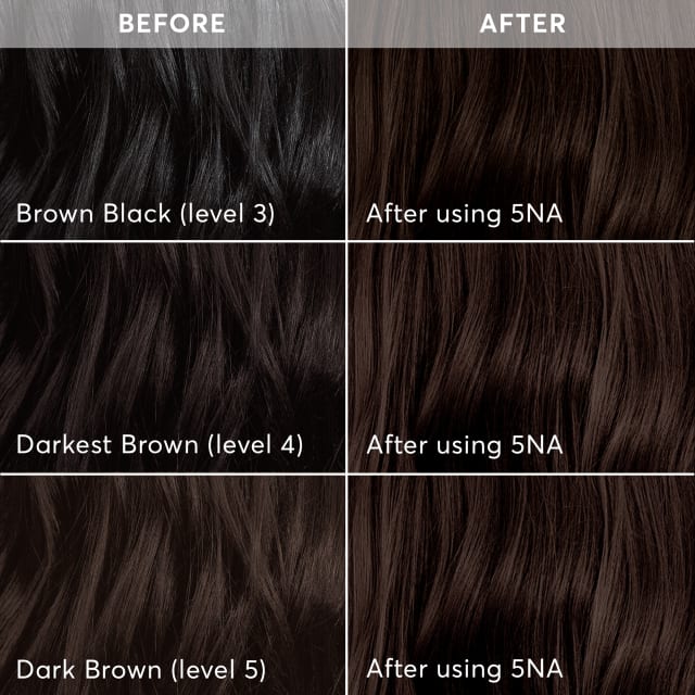 Torino Brown - Deep brown hair color with smoky undertones