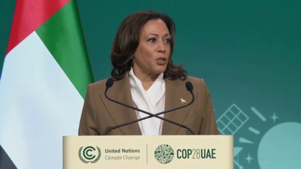 Harris pledges $3 billion from U.S. to climate fund