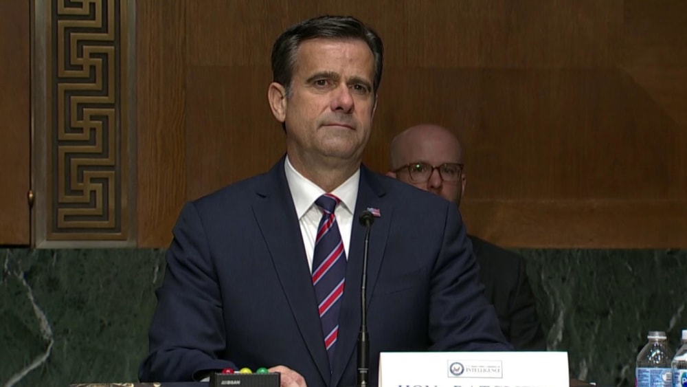 Trump's DNI pick Rep. Ratcliffe appears headed for Senate confirmation