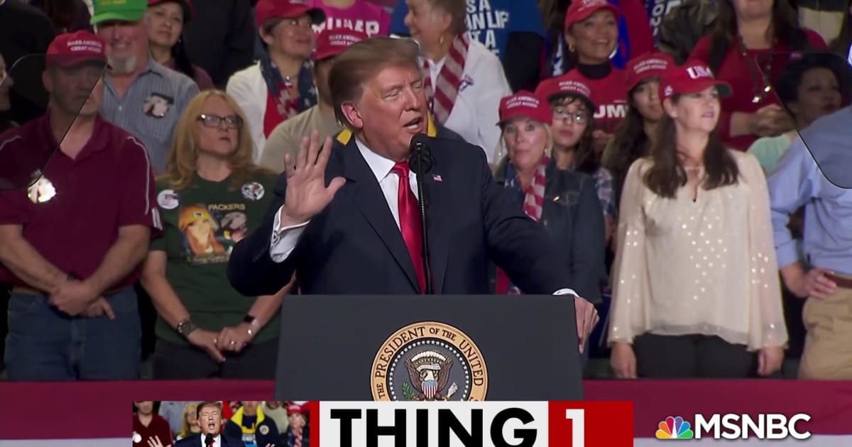 Trump on his crowd size: There's no problem