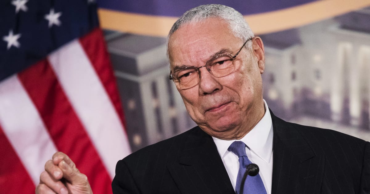 Colin Powell joins GOP voices backing Biden at Dems' convention