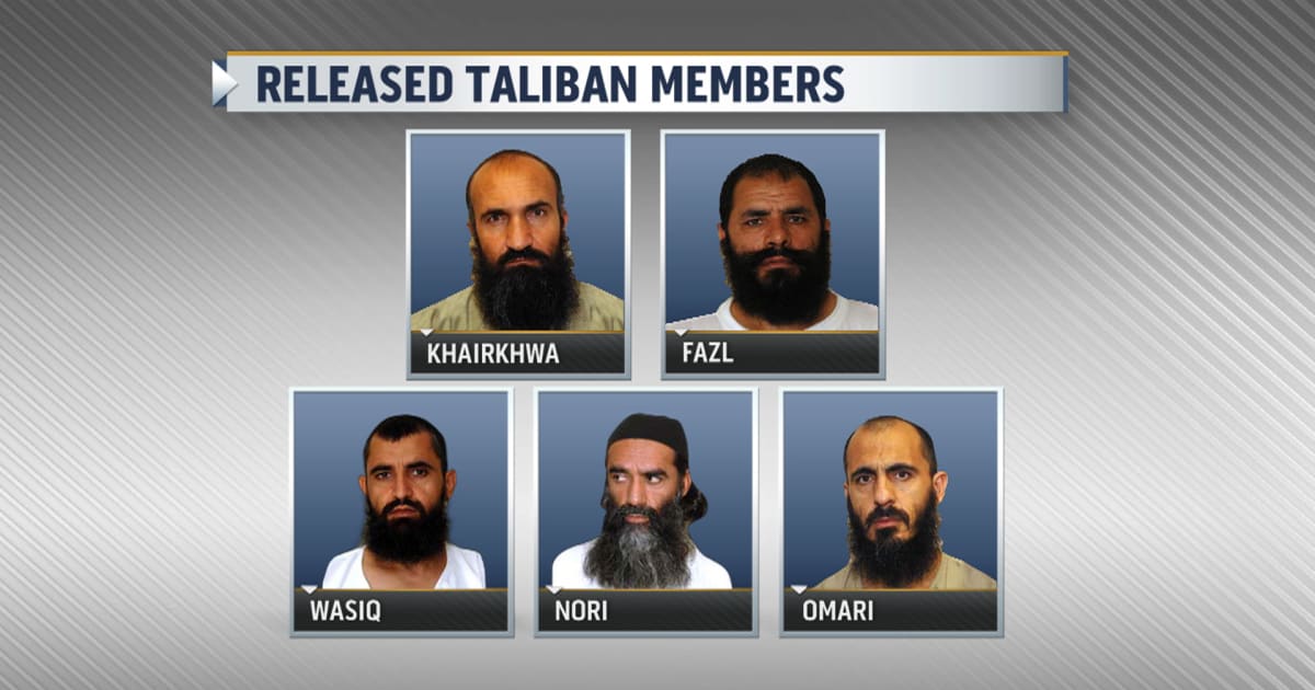 Who are the 5 released Taliban members?