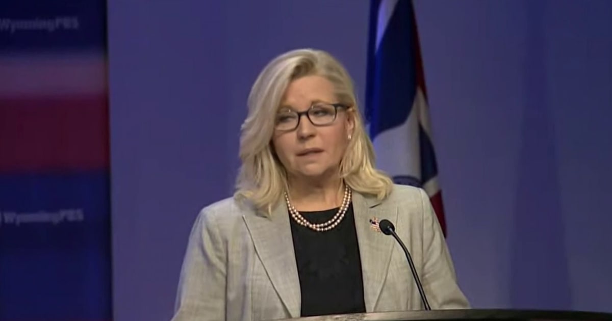 Rep. Cheney defends Jan. 6 committee work during primary debate