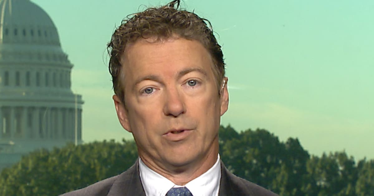 Rand Paul: Both parties must give up some of their sacred cows