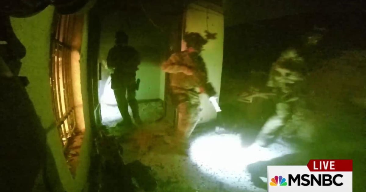 New video from inside ISIS prison raid