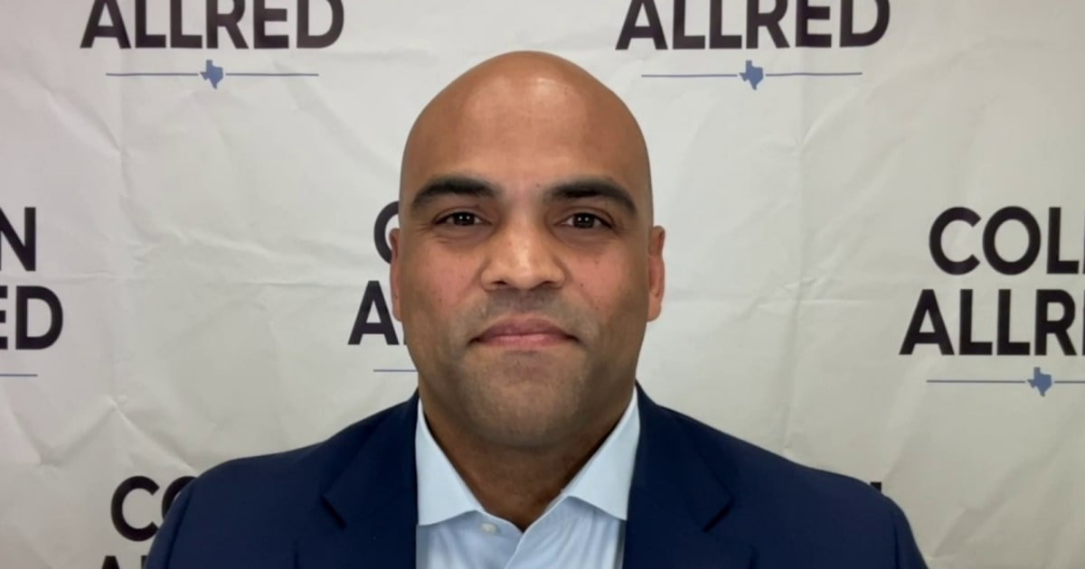 Colin Allred on running against Ted Cruz: He only cares about himself