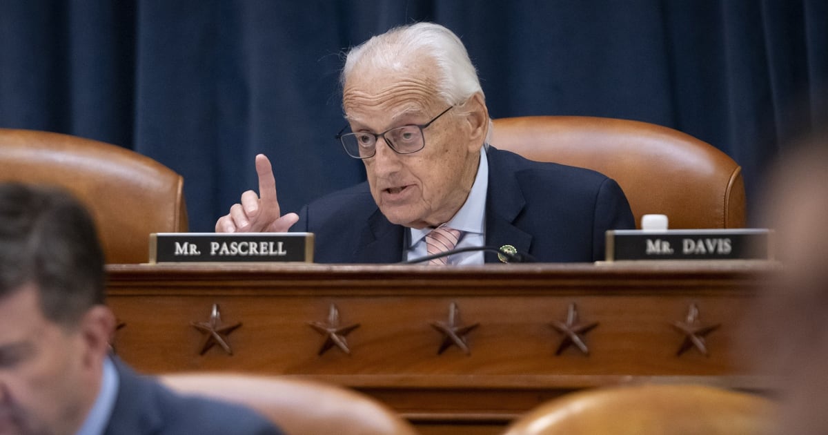 N.J. Rep. Bill Pascrell dies at 87