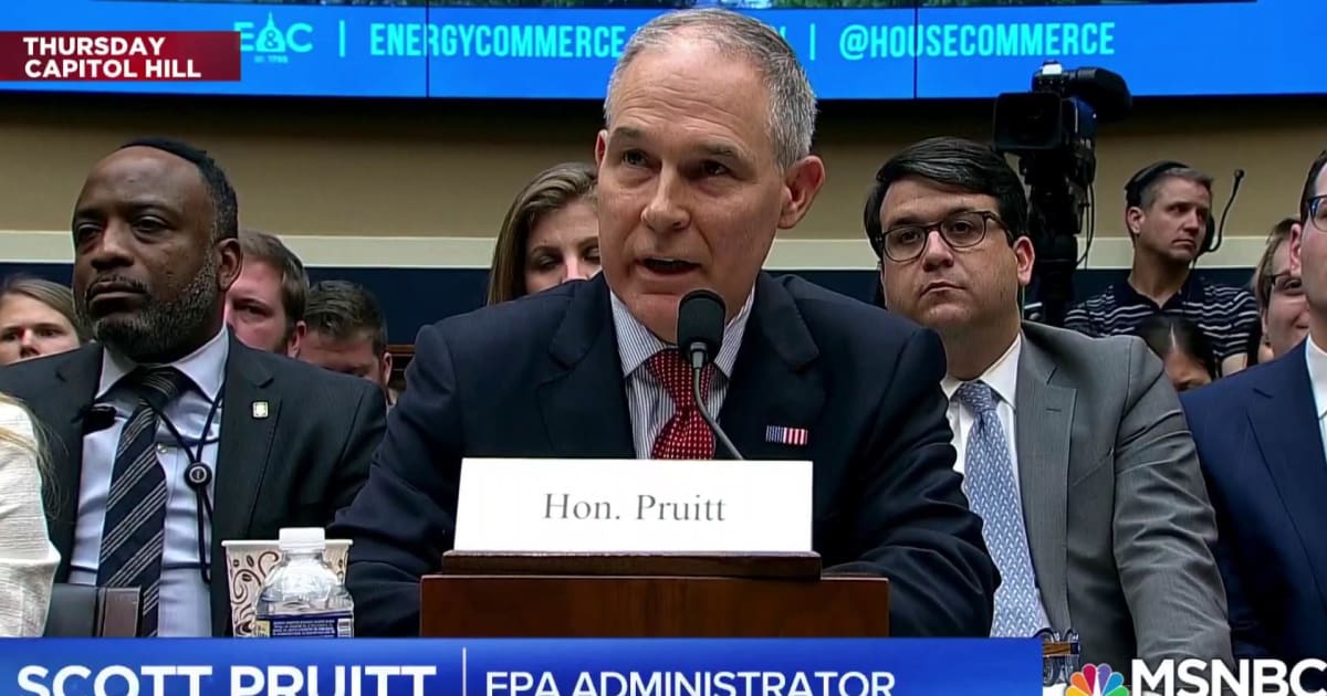 Can Scott Pruitt survive as EPA Administrator?