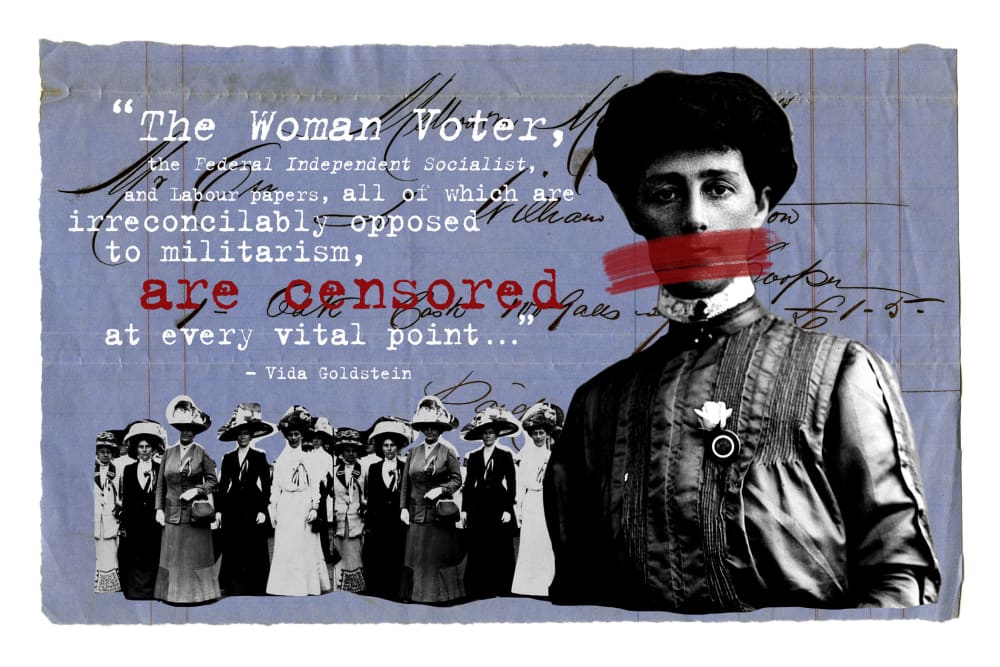 Vida Goldstein's Open Letter to Parliament | Melbourne Theatre Company