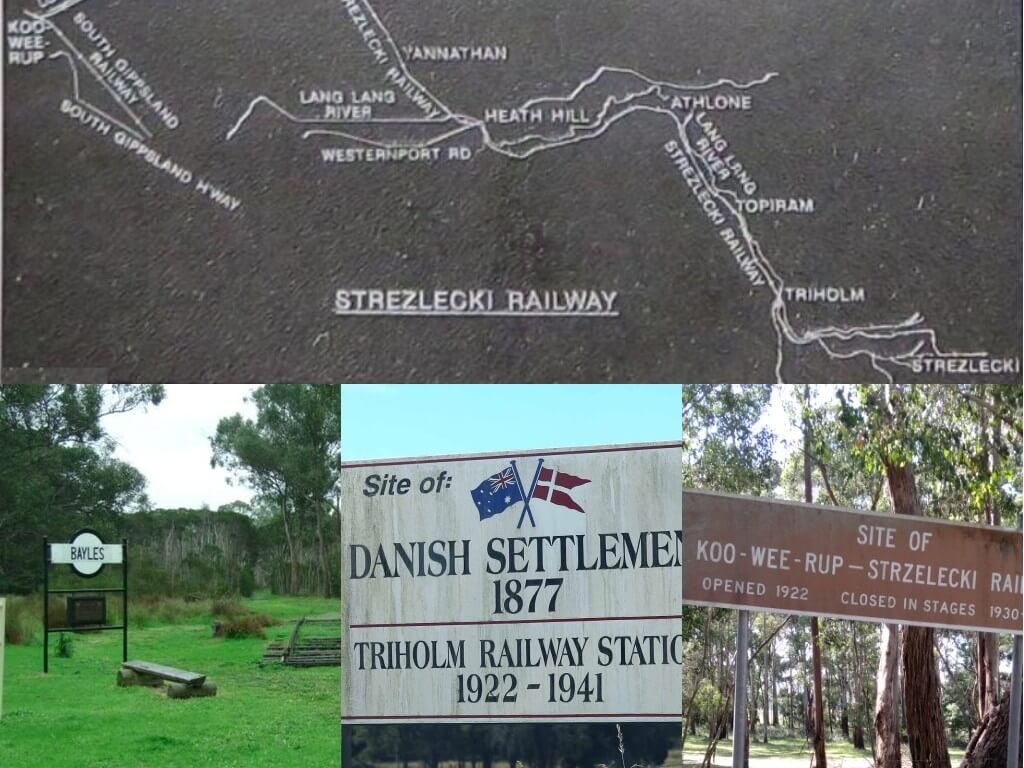 The Strzelecki Line - part of the Great Southern Railway