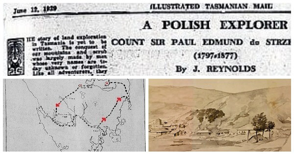 Count sir Paul E. Strzelecki - A Polish Explorer.