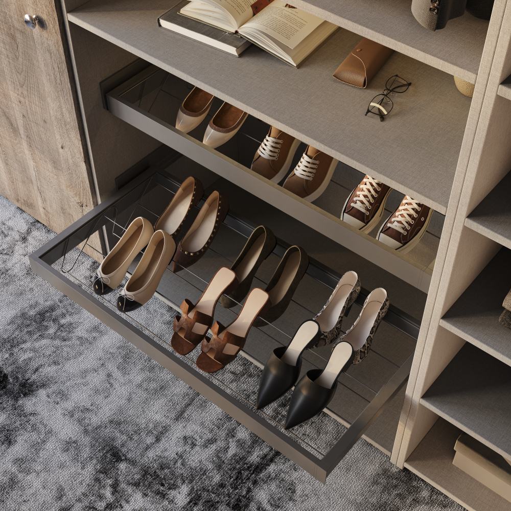 Inside Wardrobe Storage | Wardrobe Interior Design | Wren