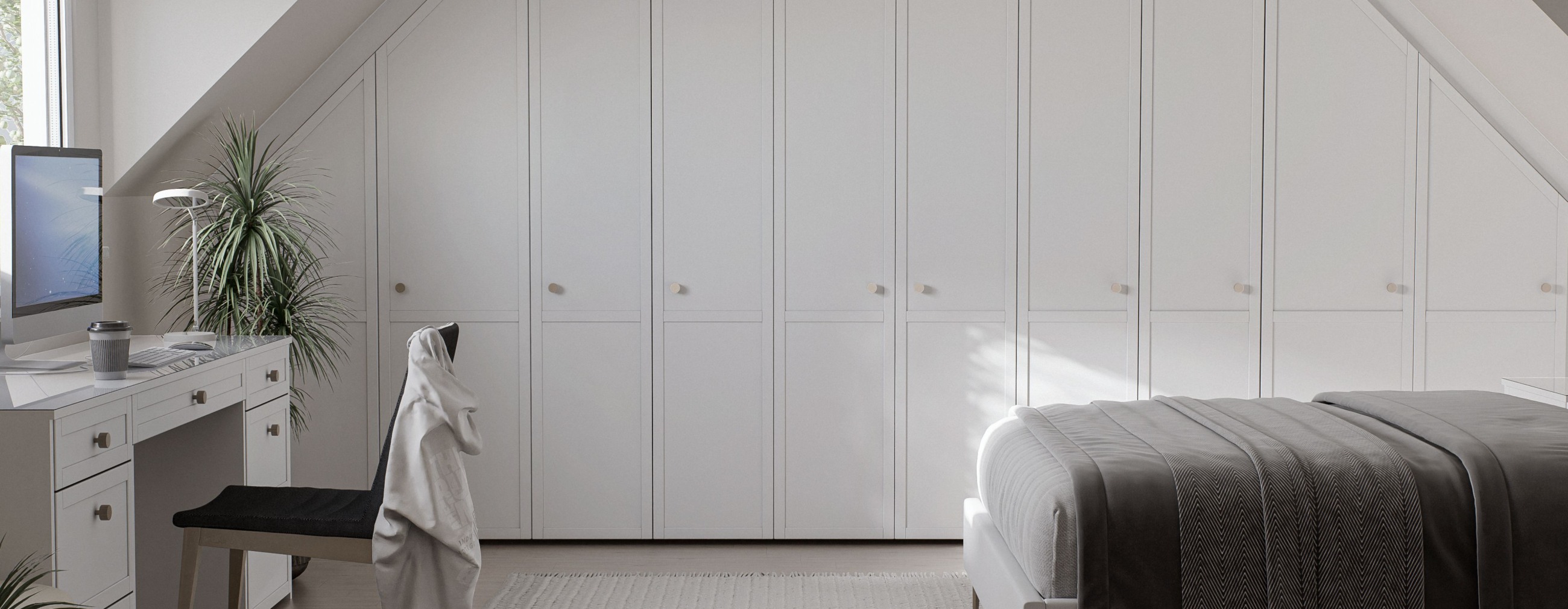 Wardrobes for Sloping Ceilings | Angled Wardrobes | Wren