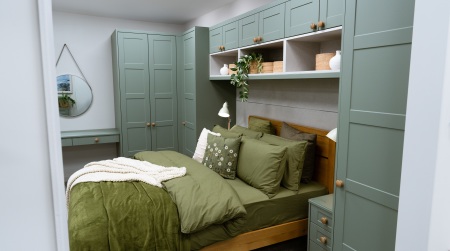 Overbed Storage Ideas & Fitted Wardrobes | Wren
