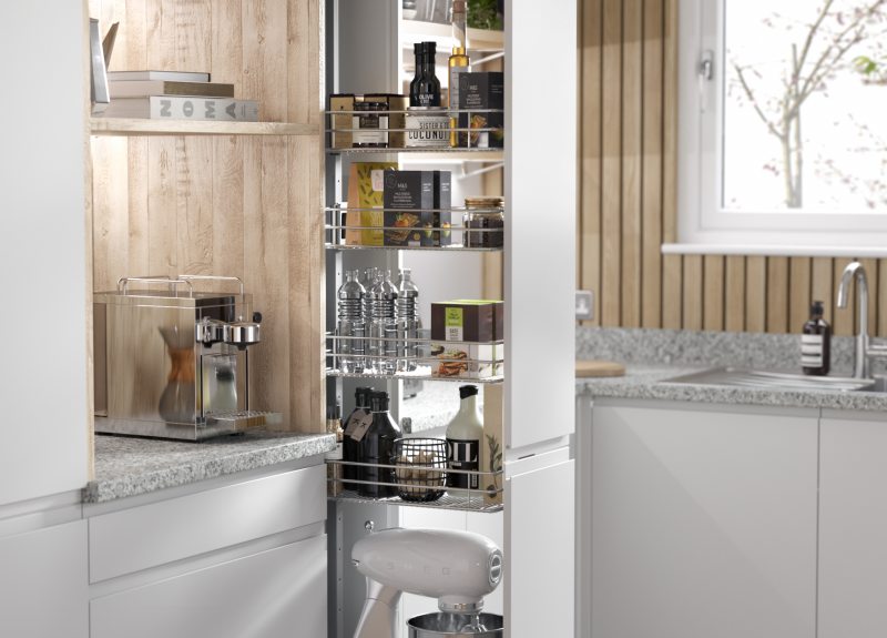 Sage Green Slim Shaker Kitchens | Wren