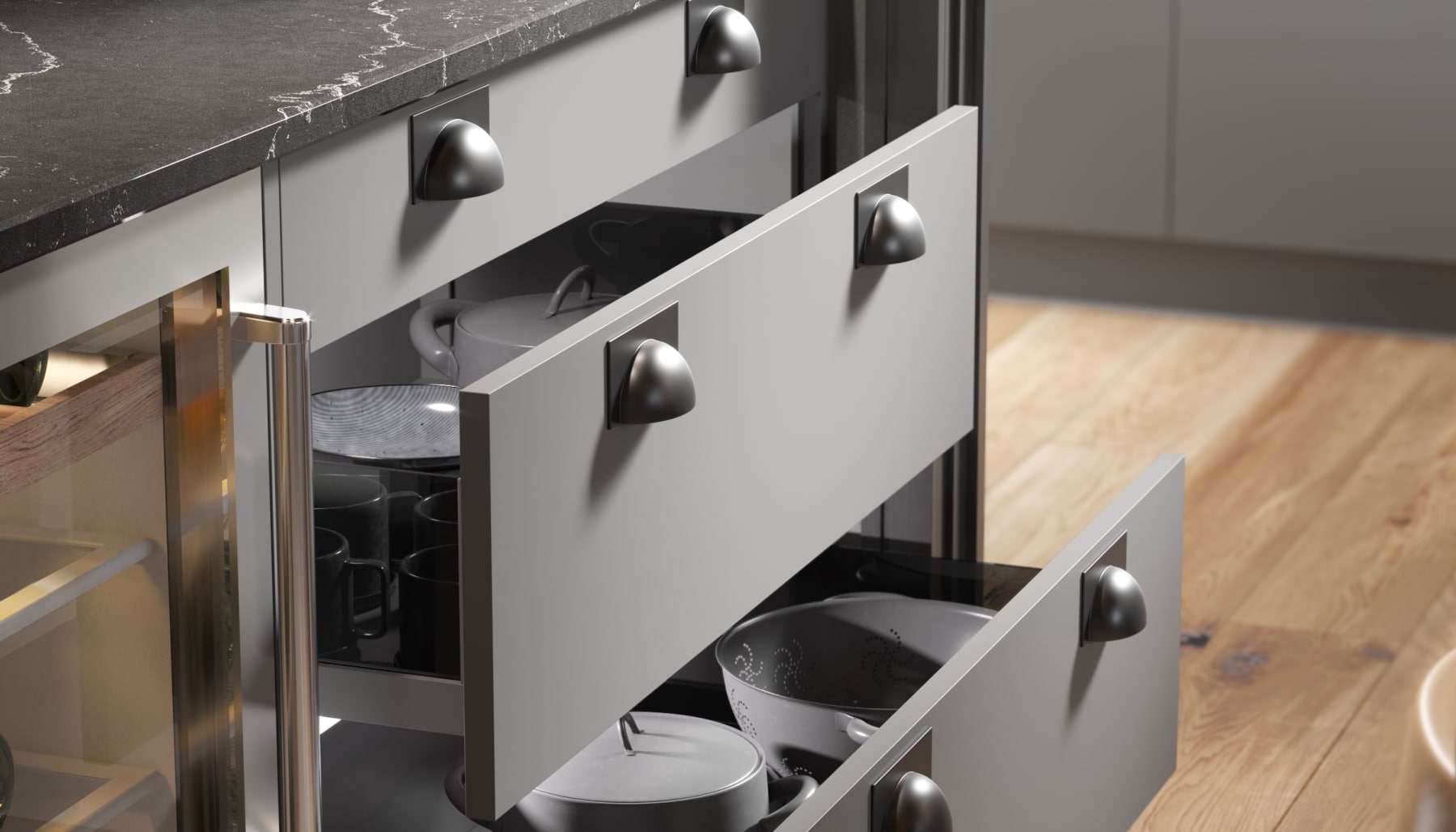 Contour Spectrum Kitchen in Custom Color Choice | Wren