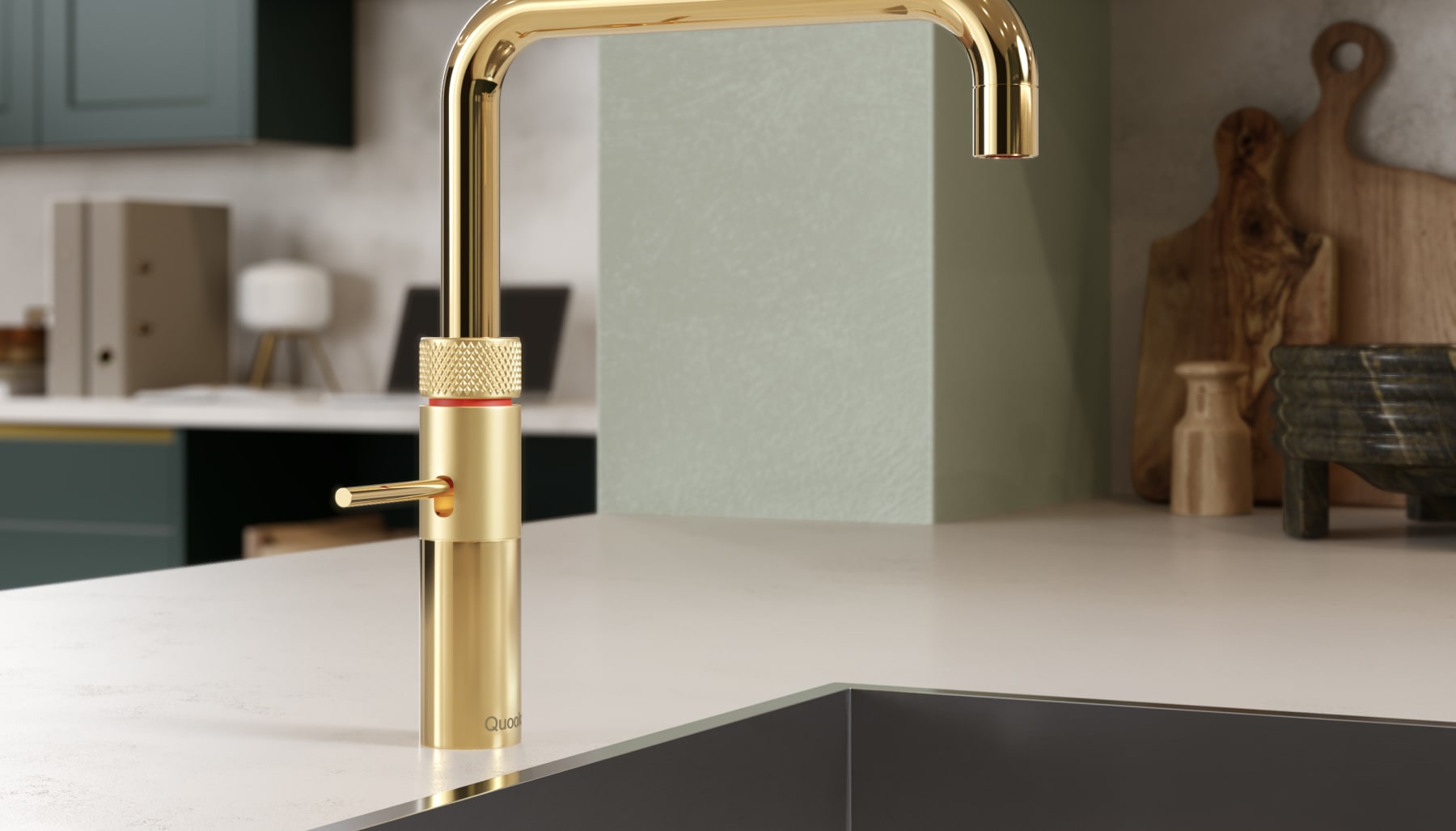 Milano Shaker Chelsea Ermine Kitchen in Buckingham Green | Wren
