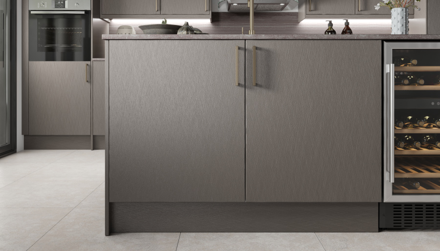 Elements Kitchen in Metallic Champagne | Matt Finish | Wren
