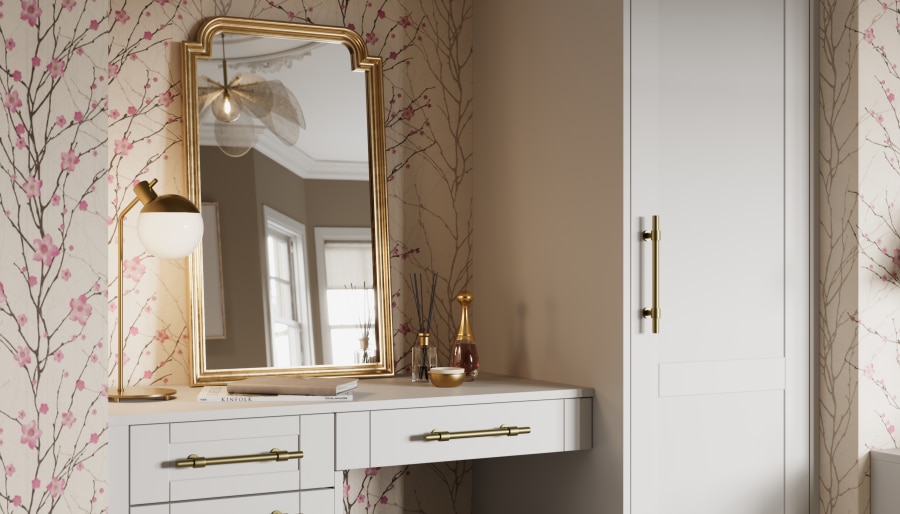 Shaker Classic Ermine Bedroom in Ceramic | Wren Bedrooms
