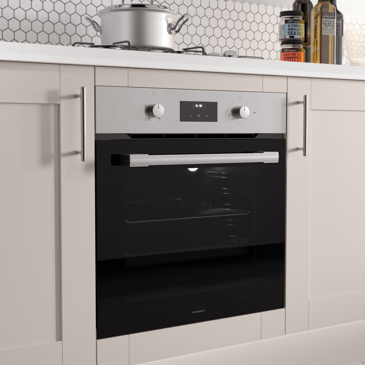 Shaker 5-Piece Cashmere Grain Kitchen | Wren Kitchens
