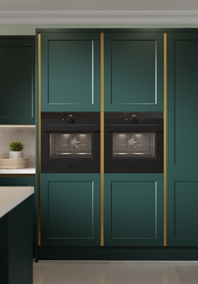 Milano Shaker Chelsea Ermine Kitchen in Buckingham Green | Wren