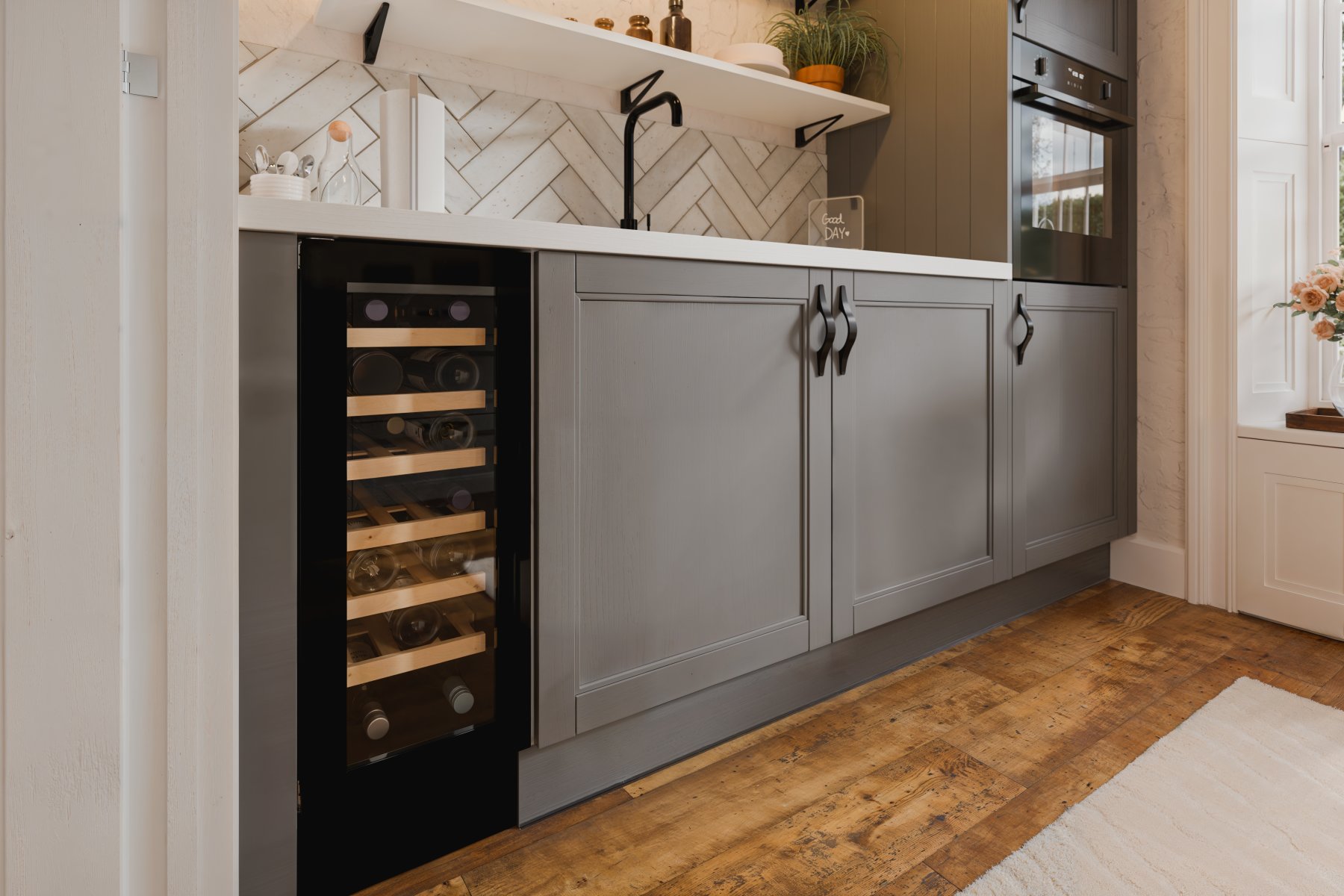Henley Timber Kitchen in Earl Grey | Grain Finish | Wren