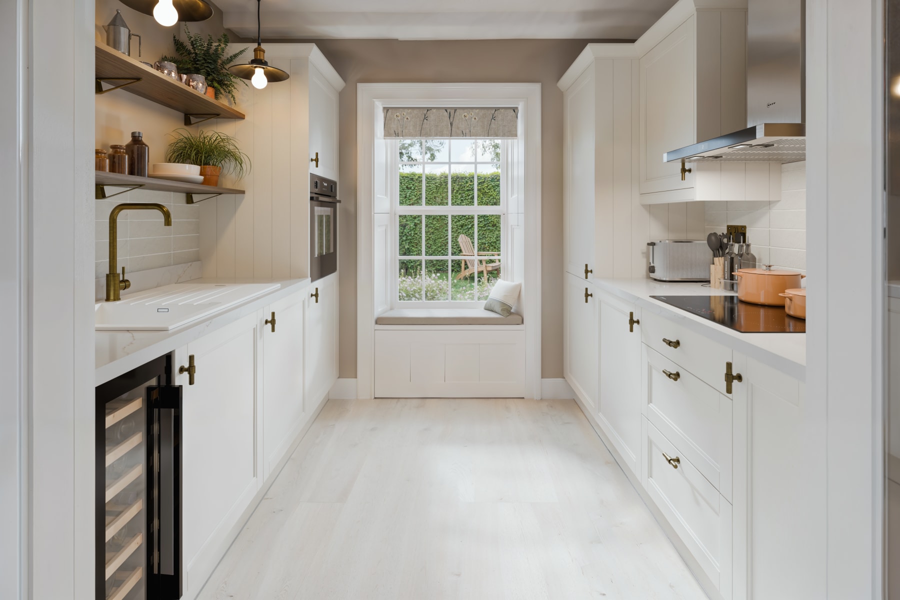 Henley Timber Kitchen in Moon White | Wren
