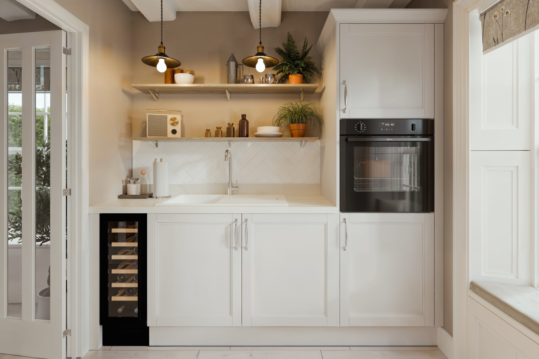 Henley Timber Kitchen in Whisper Grey | Wren